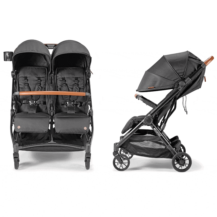 Bēbee Twin: Best Folding Double Stroller | Bombi Gear
